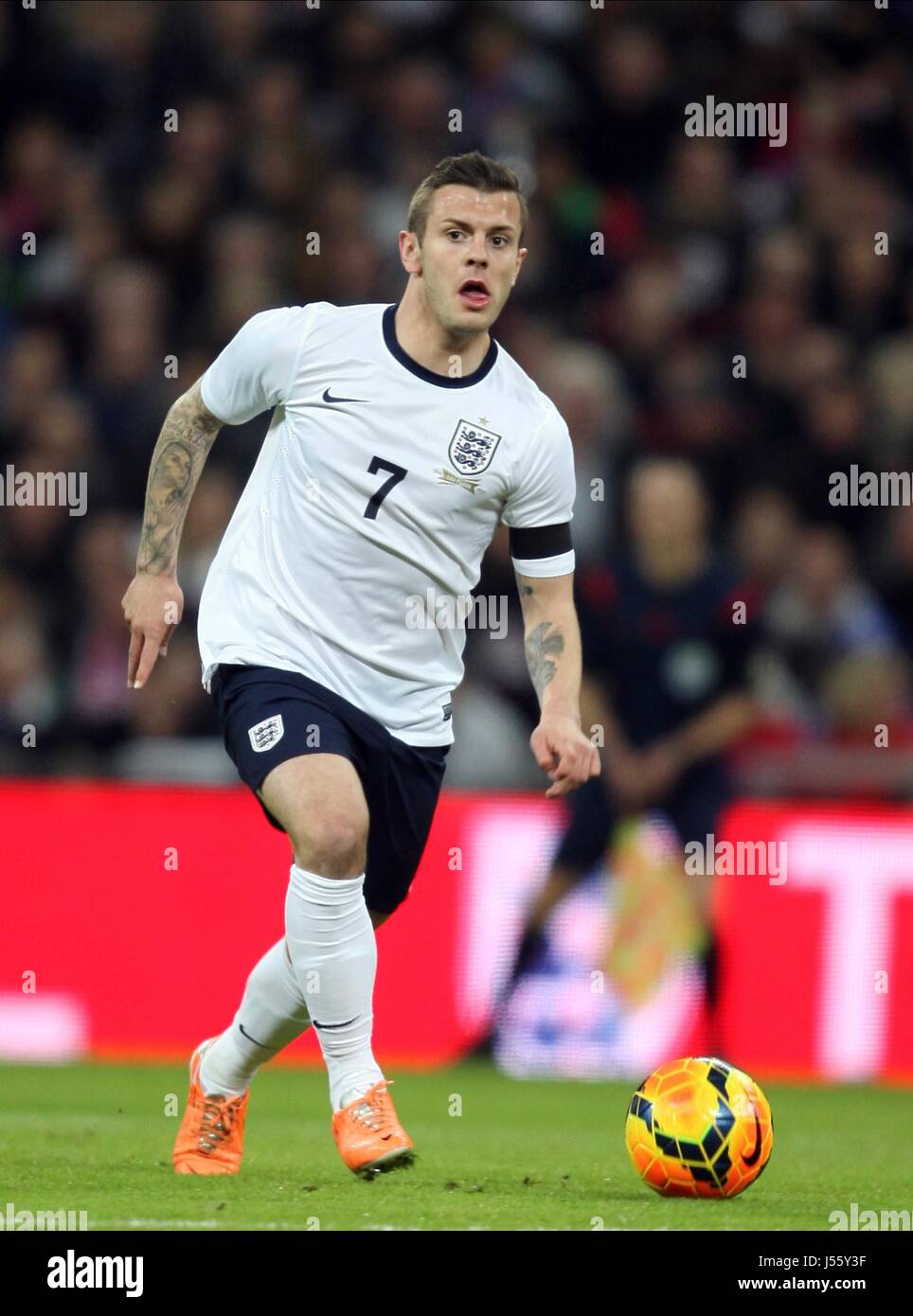 JACK WILSHERE ENGLAND ARSENAL FC ENGLAND & ARSENAL FC WEMBLEY STADIUM ...