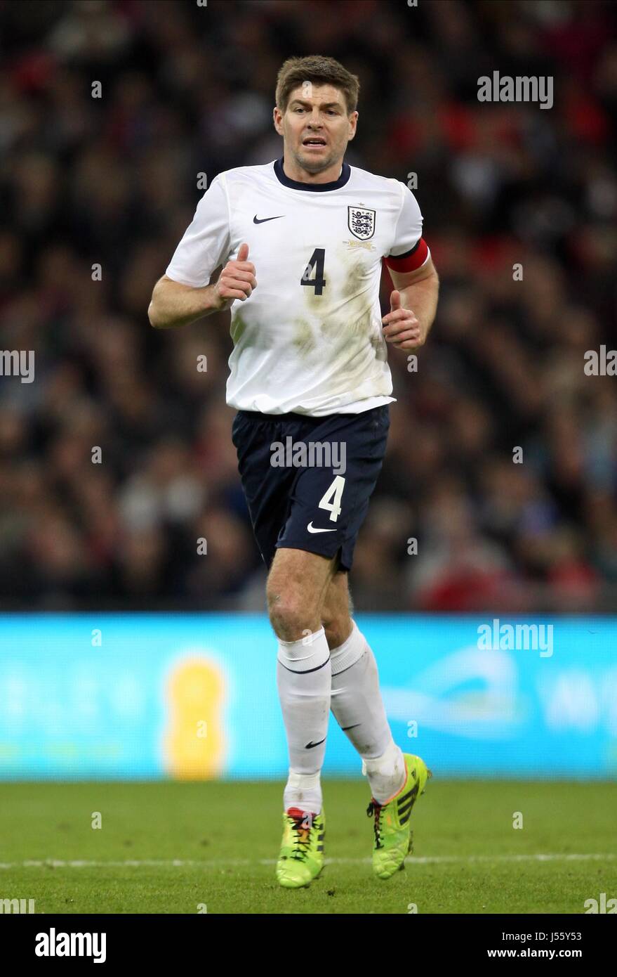 STEVEN GERRARD ENGLAND LIVERPOOL FC ENGLAND & LIVERPOOL FC WEMBLEY ...