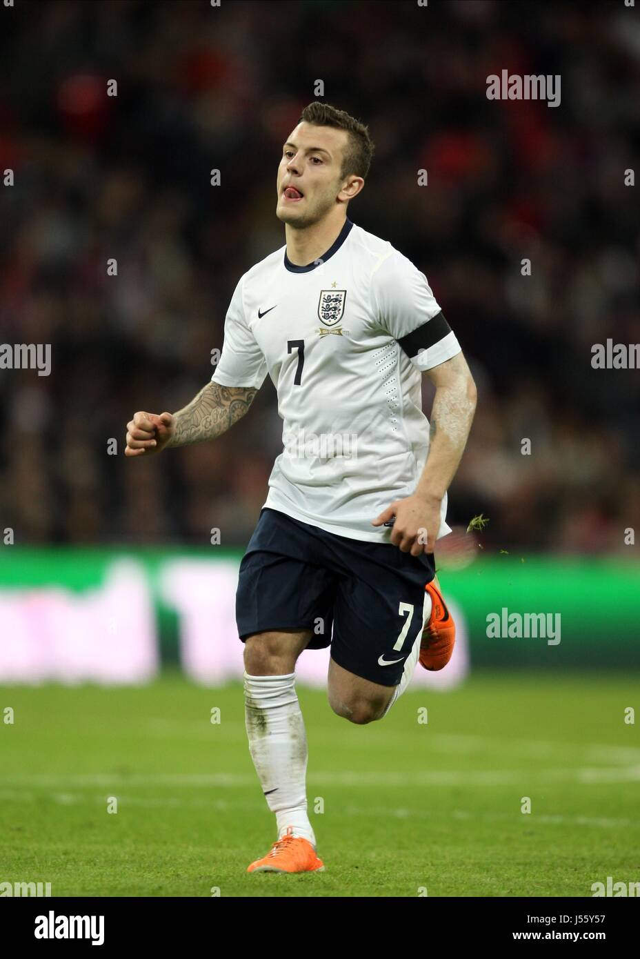 JACK WILSHERE ENGLAND ARSENAL FC ENGLAND & ARSENAL FC WEMBLEY STADIUM ...