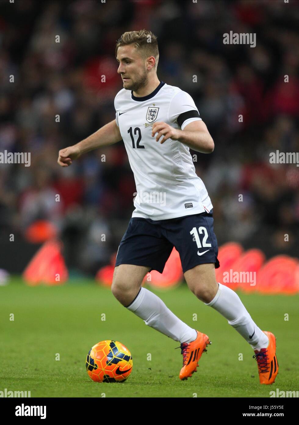 LUKE SHAW ENGLAND SOUTHAMPTON FC ENGLAND & SOUTHAMPTON FC WEMBLEY ...