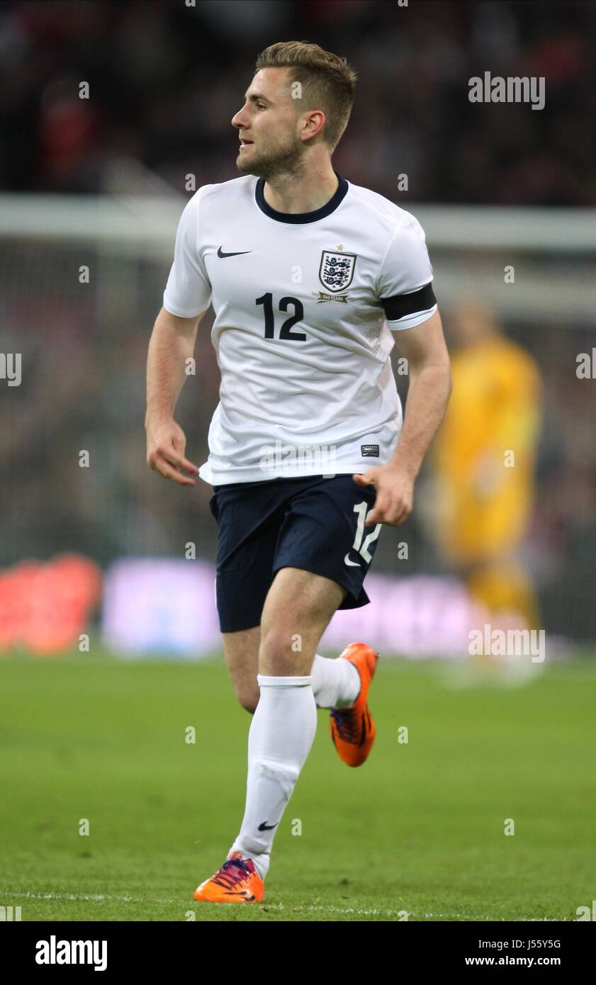 LUKE SHAW ENGLAND SOUTHAMPTON FC ENGLAND & SOUTHAMPTON FC WEMBLEY ...