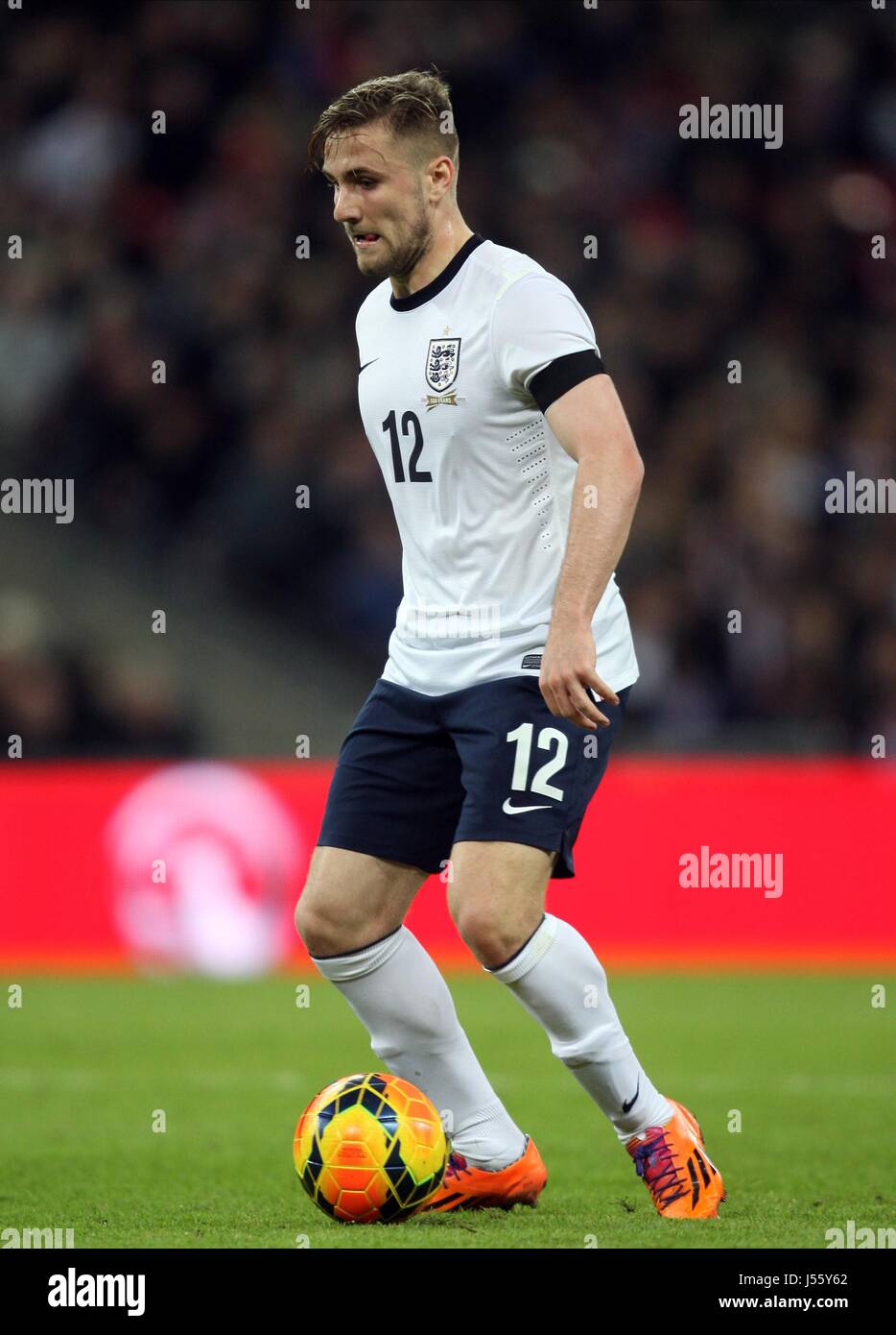LUKE SHAW ENGLAND SOUTHAMPTON FC ENGLAND & SOUTHAMPTON FC WEMBLEY ...