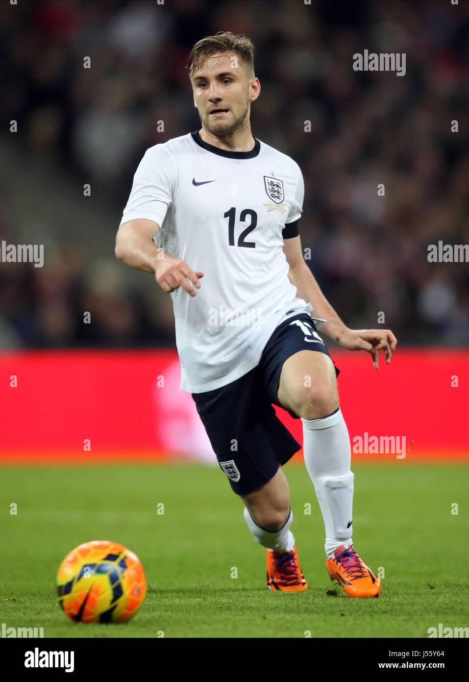 LUKE SHAW ENGLAND SOUTHAMPTON FC ENGLAND & SOUTHAMPTON FC WEMBLEY ...