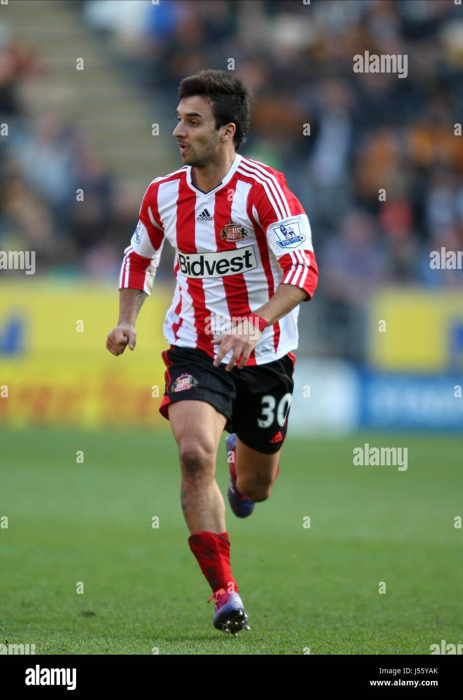 IGNACIO SCOCCO SUNDERLAND FC SUNDERLAND FC KC STADIUM HULL ENGLAND 09 ...