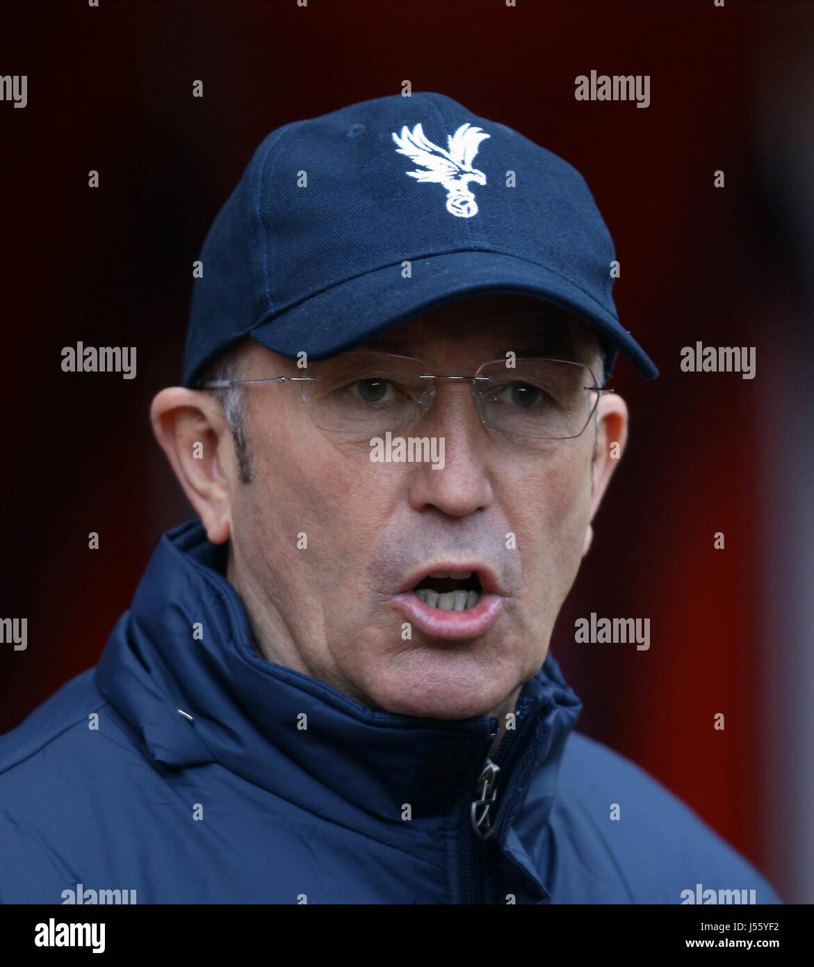 Crystal palace manager tony pulis hi-res stock photography and images ...