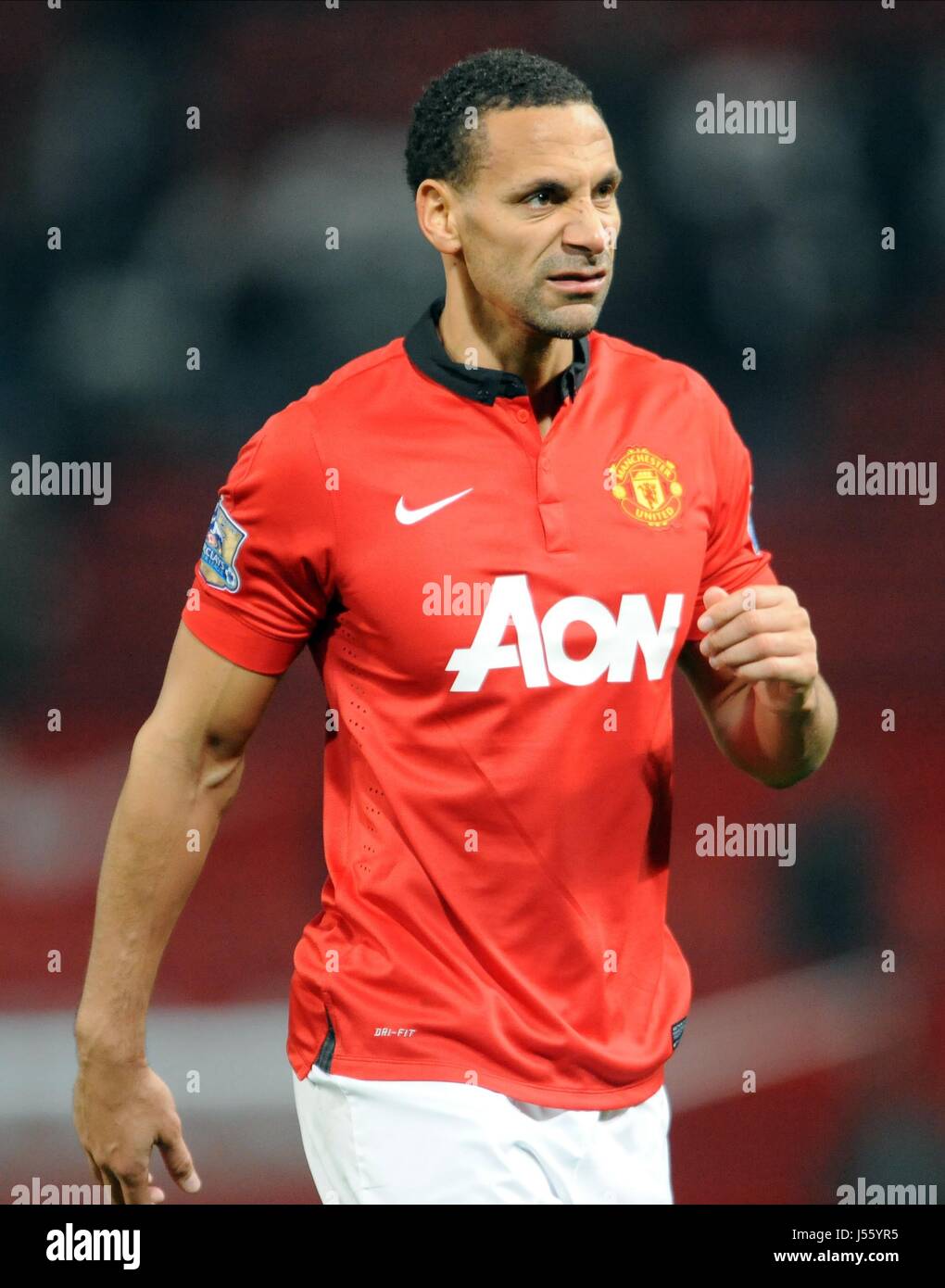 RIO FERDINAND MANCHESTER UNITED FC OLD TRAFFORD MANCHESTER ENGLAND 25 ...