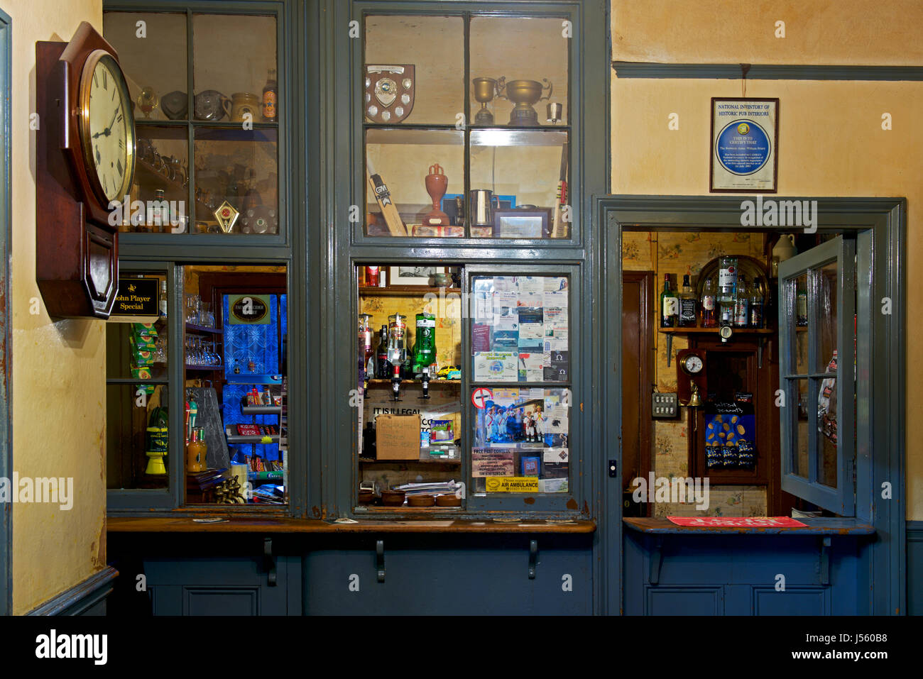 The bar of the Seymour Arms, Witham Friary, Somerset, England UK Stock ...