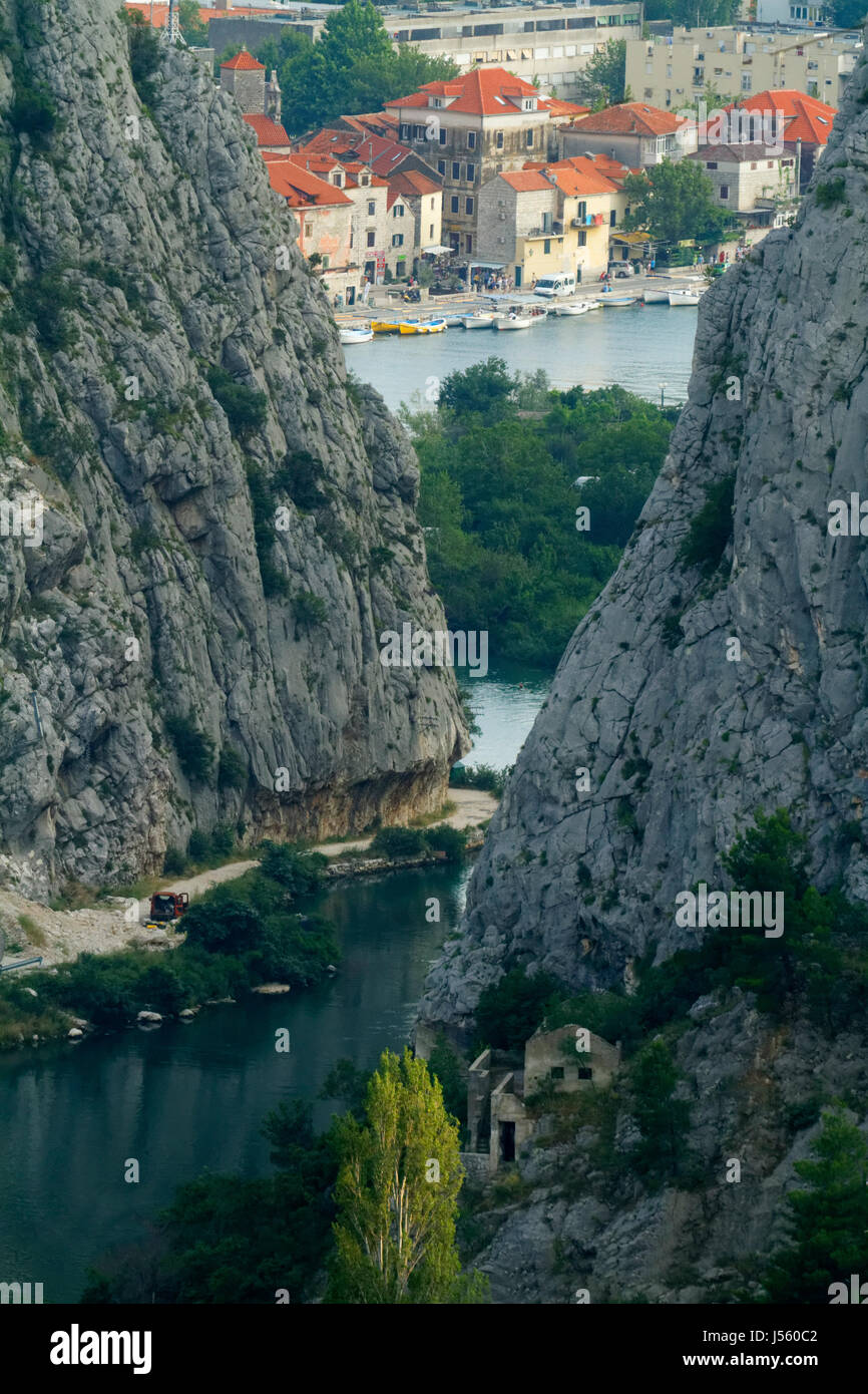 Cetina near Omiš Stock Photo - Alamy
