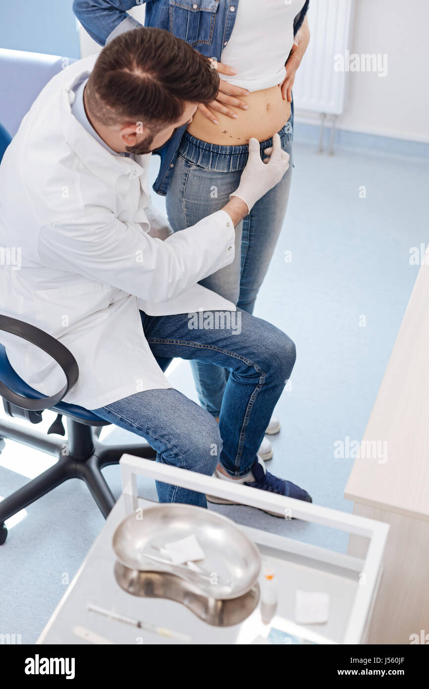 Stomach examination hi-res stock photography and images - Alamy