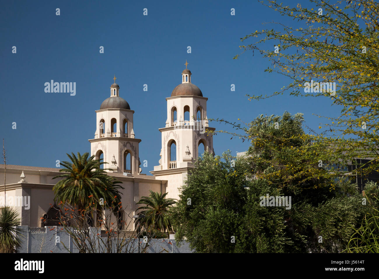 Tucson, Arizona - St. Augustine Cathedral Stock Photo - Alamy