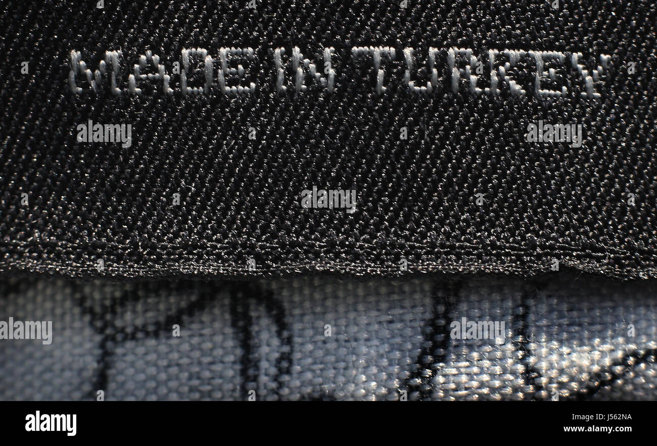 Made in turkey label hi-res stock photography and images - Alamy