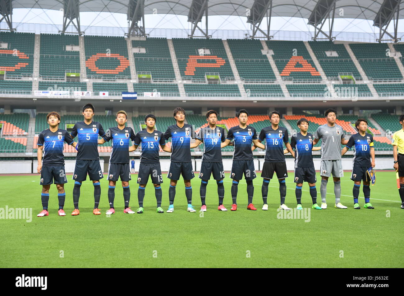 U-20 Japan team group line-up (JPN), MAY 15, 2017 - Football / Soccer ...
