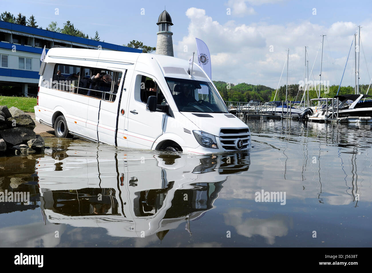 Slapy, Czech Republic. 16th May, 2017. Presentation of prototype of ...