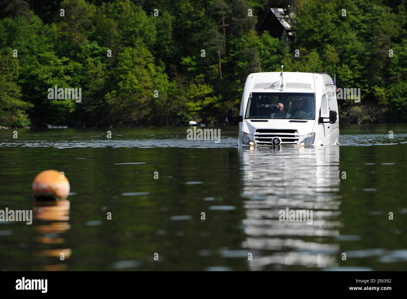 Slapy, Czech Republic. 16th May, 2017. Presentation of prototype of ...