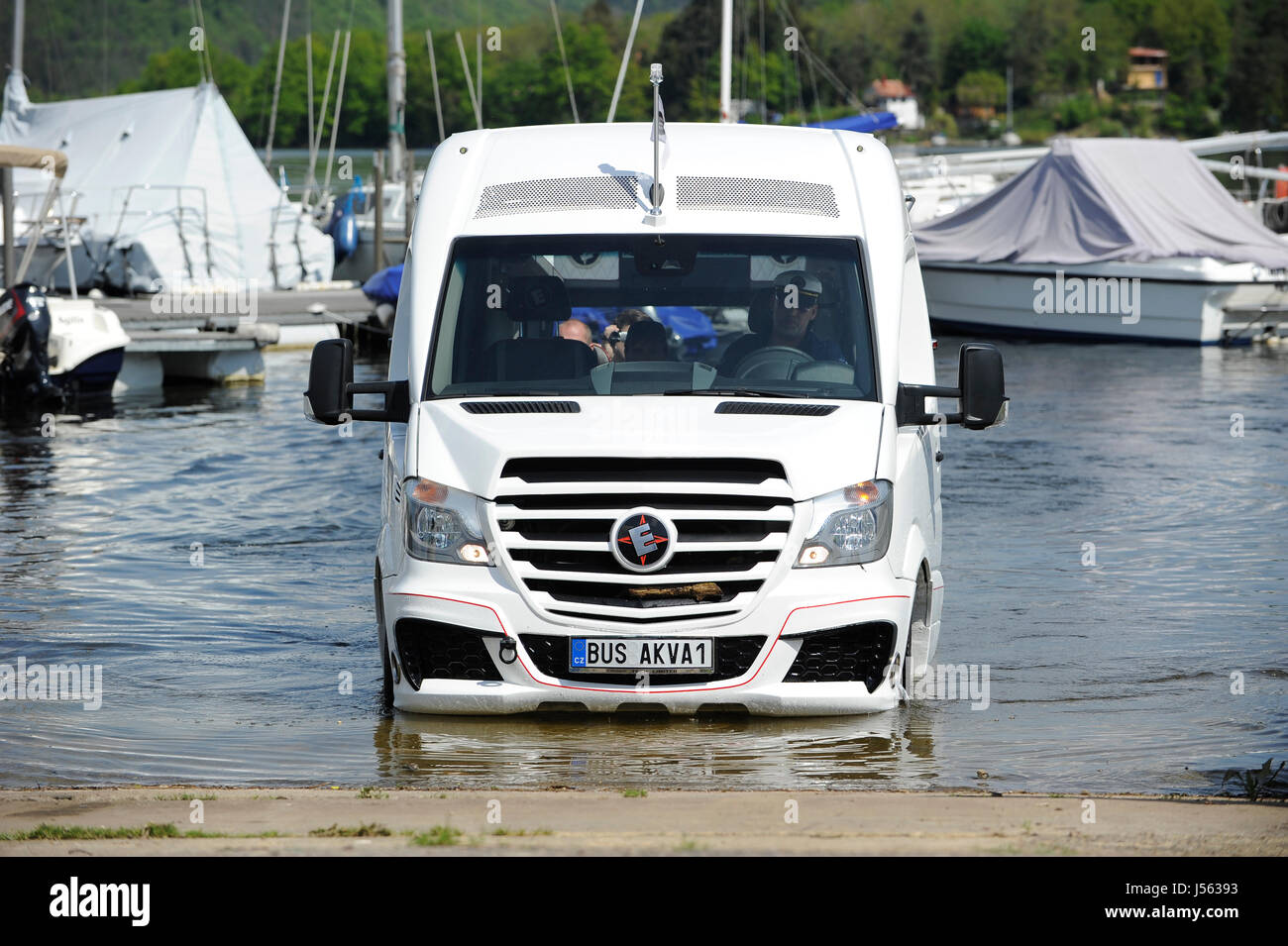 Slapy, Czech Republic. 16th May, 2017. Presentation of prototype of ...
