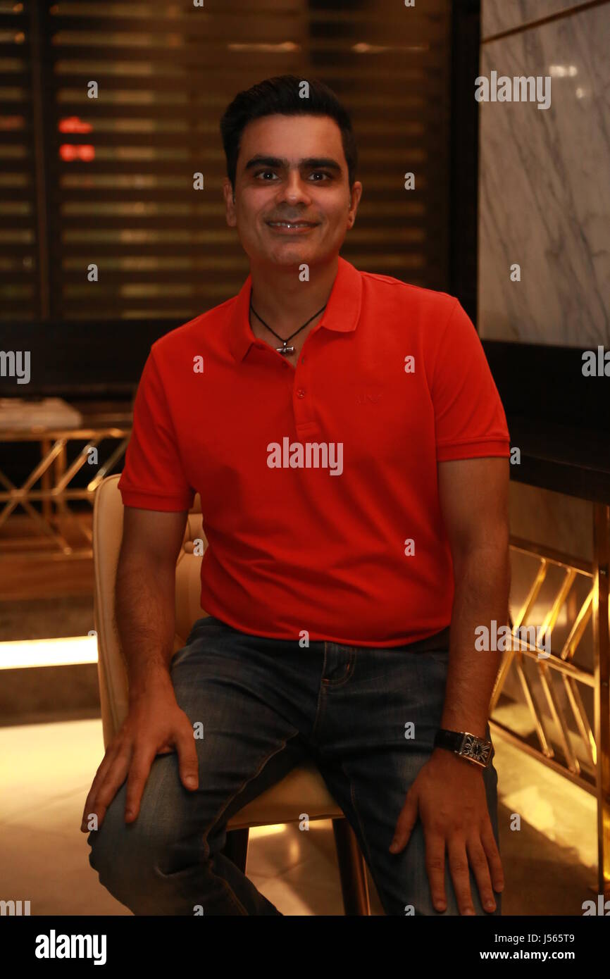 New Delhi, India. 16th May, 2017. Vikrant Batra during special dinner ...