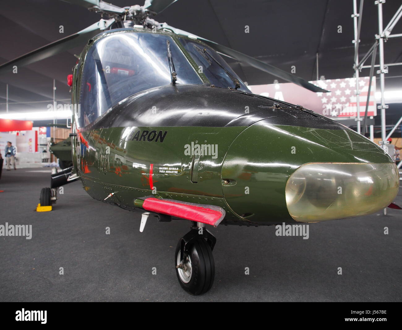 Agusta A-109K helicopter at the International Salon of Technology for ...