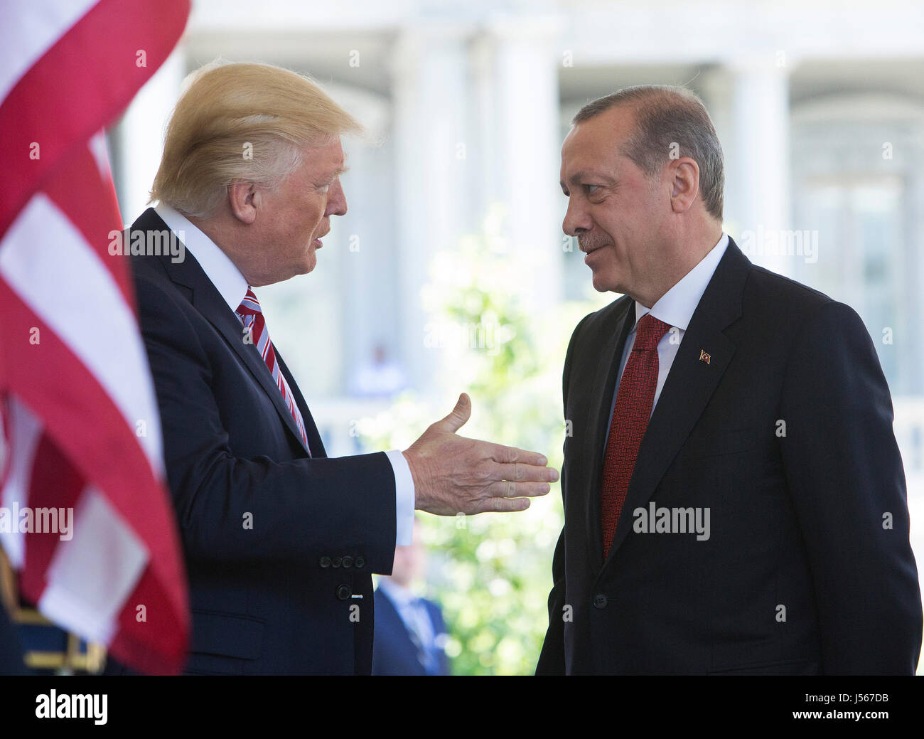 United States President Donald J. Trump welcomes President Recep Tayyip ...