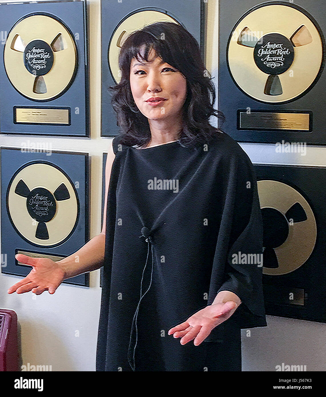 Na Yoon-sun on TV5Monde Jazz singer Na Yoon-sun attends an event in ...