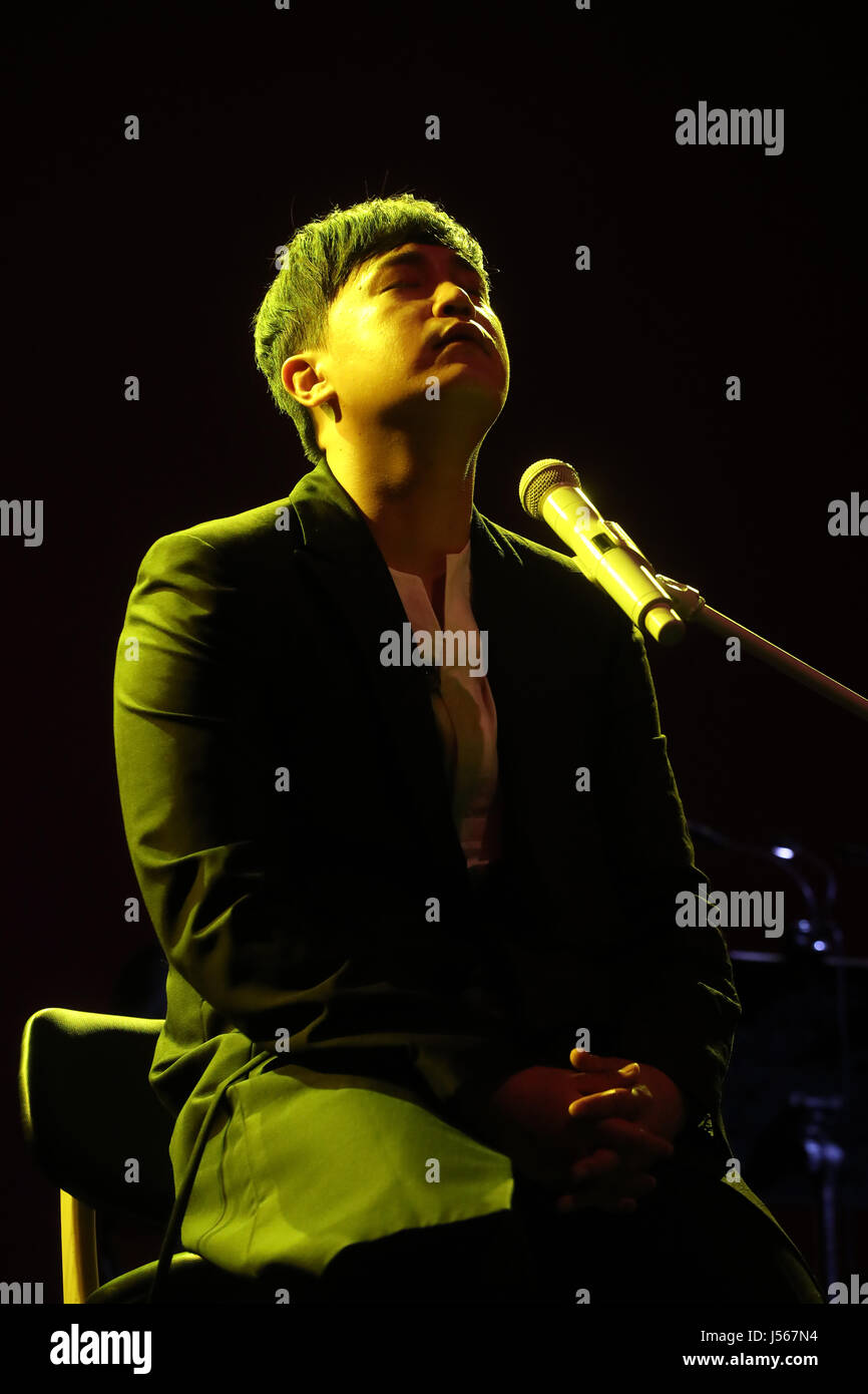 S. Korean singer Lee Soo South Korean singer Lee Soo performs during a ...