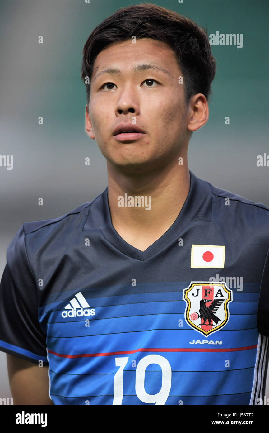 Shizuoka, Japan. 15th May, 2017. ‰tñÿ„ƒ/Kakeru Funaki (JPN) Football ...