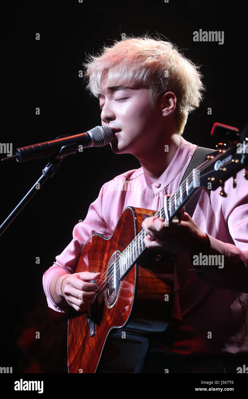 S. Korean singer Roy Kim South Korean singer Roy Kim performs during a ...