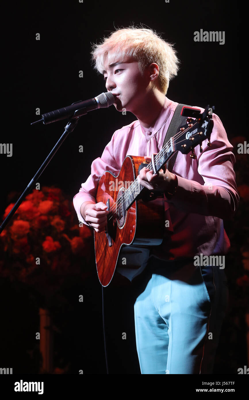 S. Korean singer Roy Kim South Korean singer Roy Kim performs during a ...