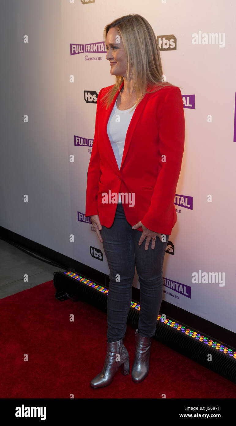 New York, USA. 16th May, 2017. Samantha Bee attends TBS Full Frontal ...