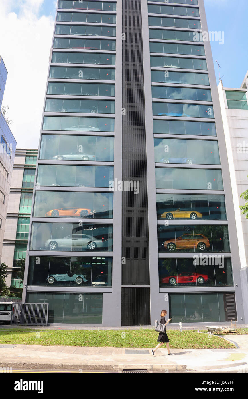 Singapore. 17th May 2017. A 15-story tower touted as the world's ...