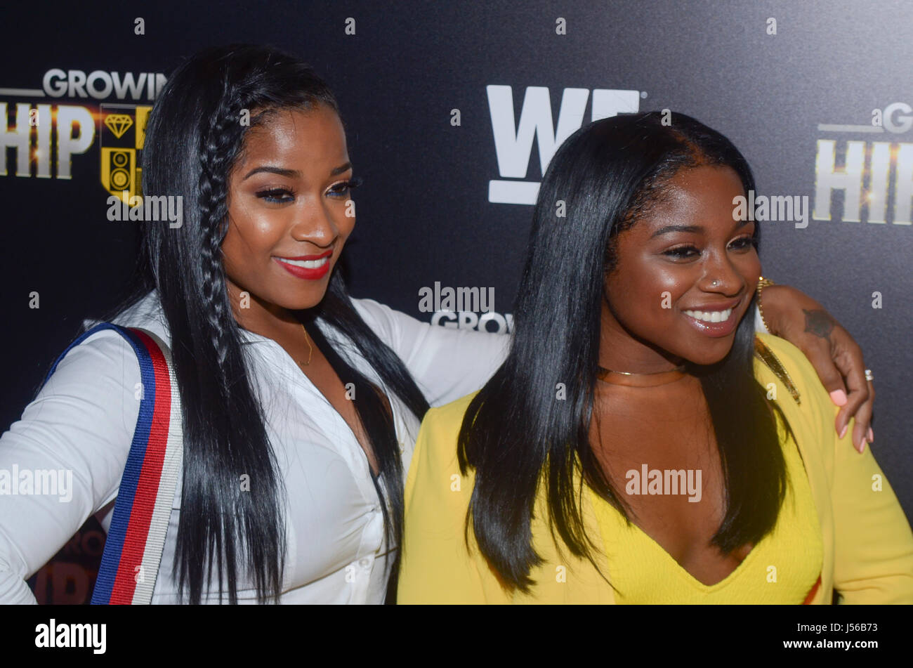NEW YORK, NY - MAY 16: Antonia Wright and Reginae Carter attend the WE tv's Growing Up Hip Hop ...