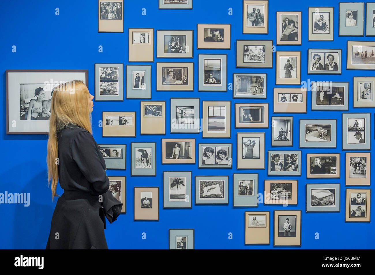 London, UK. 17th May, 2017. A wall of photos in the Atlas Gallery ...