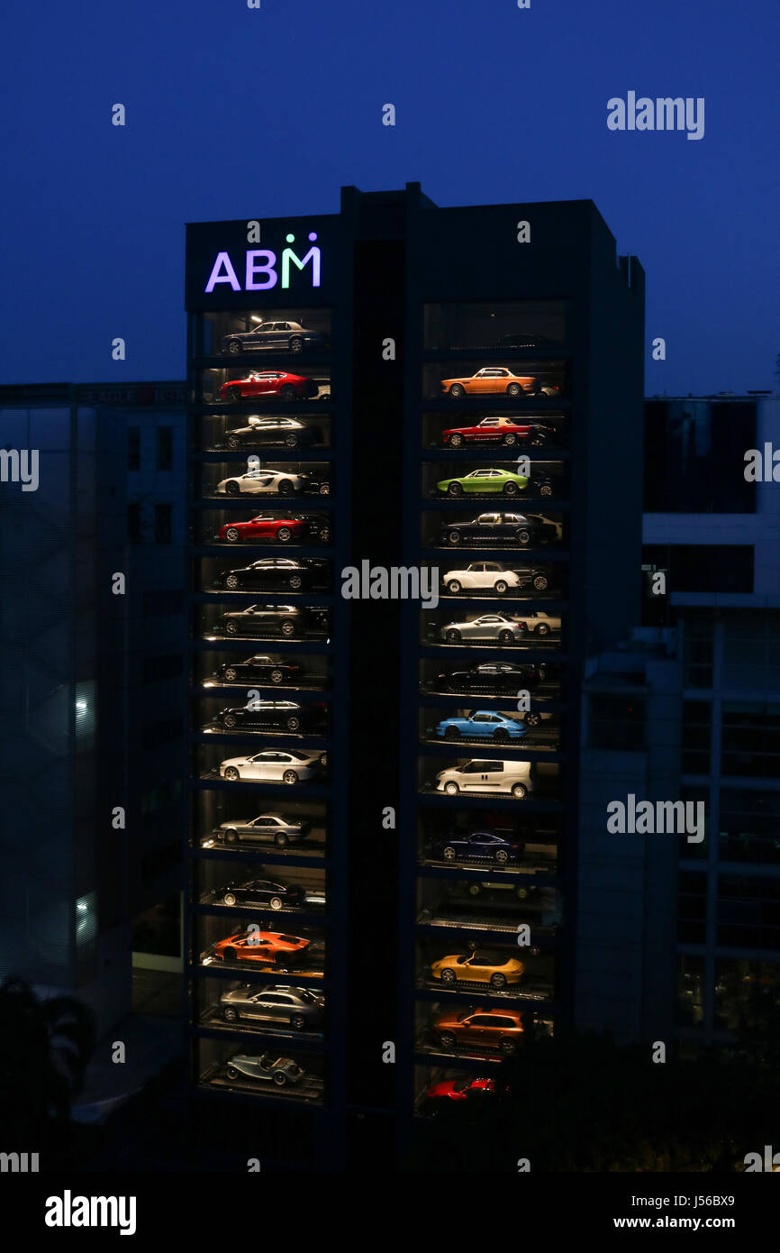 Singapore. 17th May 2017. A 15-story tower touted as the world's ...