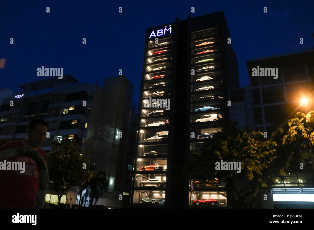 Singapore. 17th May 2017. A 15-story tower touted as the world's ...