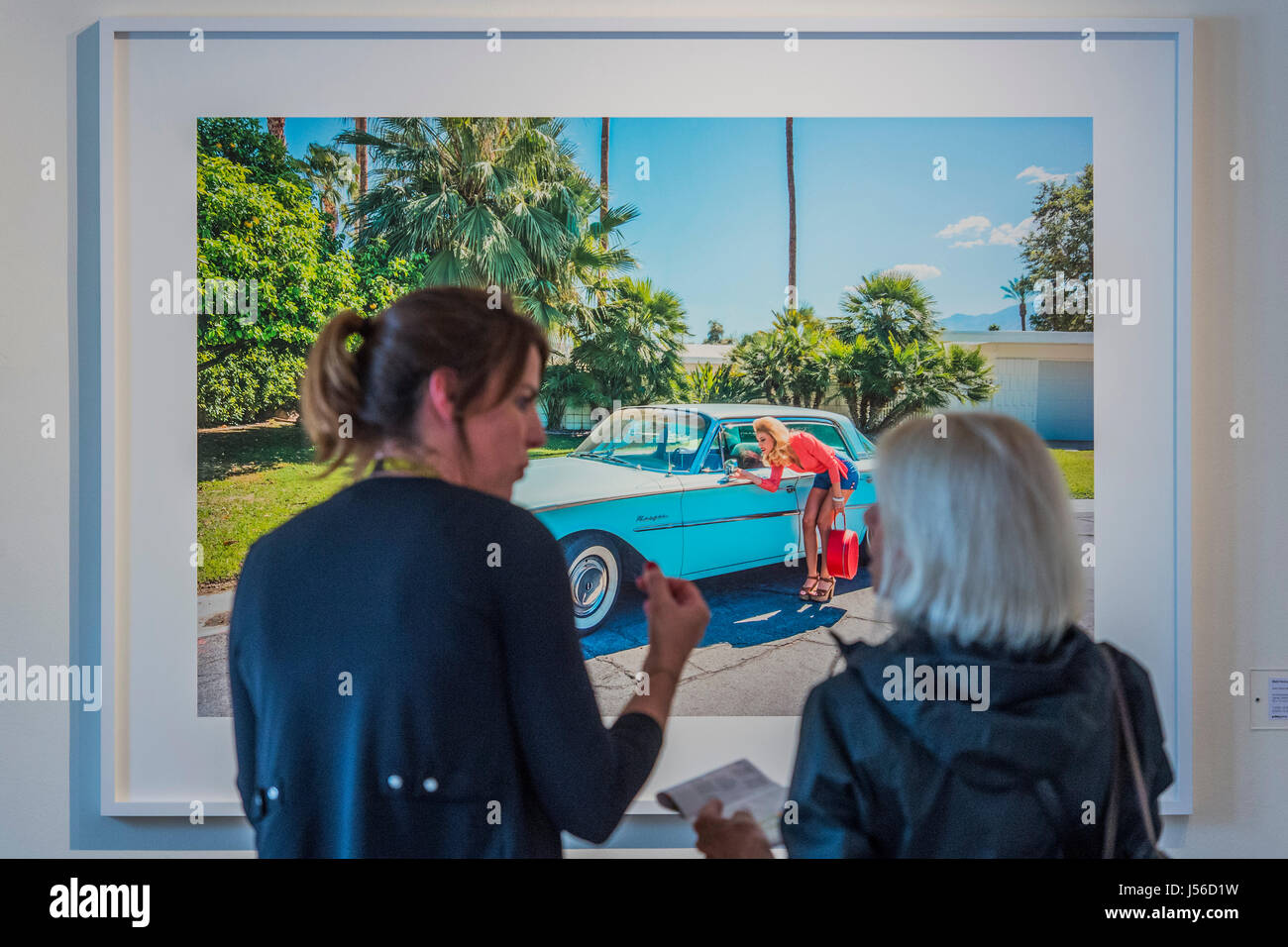 London, UK. 17th May, 2017. Twin Palms #26 in the Polka Gallery - Photo ...