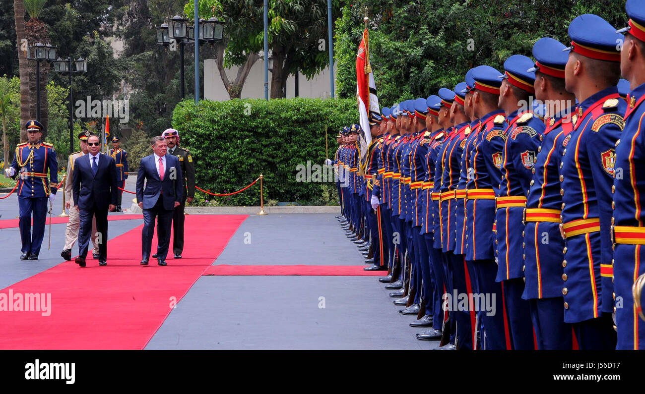 Cairo, Egypt. 17th May, 2017. Egyptian President Abdel Fattah al-Sisi ...