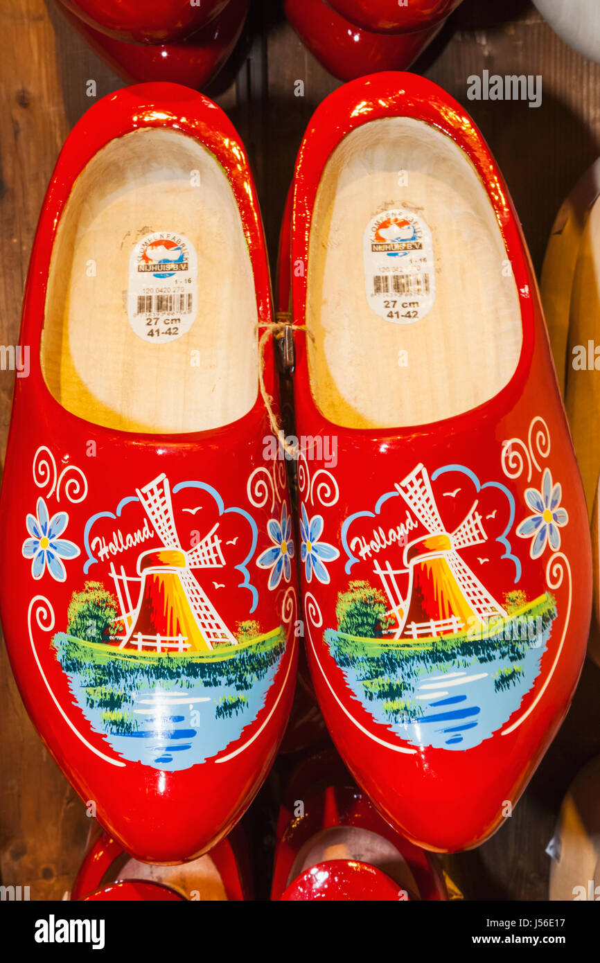 Europe, Netherlands, Amsterdam, Souvenir Shop Display of Colourful ...
