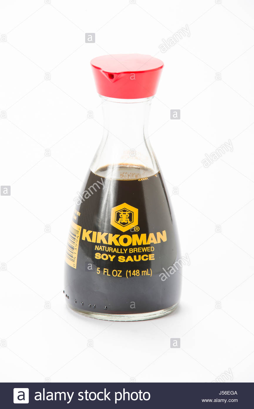 Soy Sauce Bottle Kikkoman High Resolution Stock Photography and Images ...