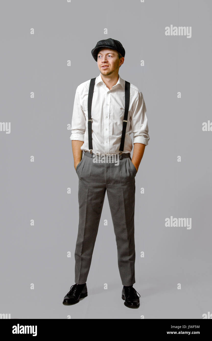 image of a young man wearing a cap Stock Photo - Alamy