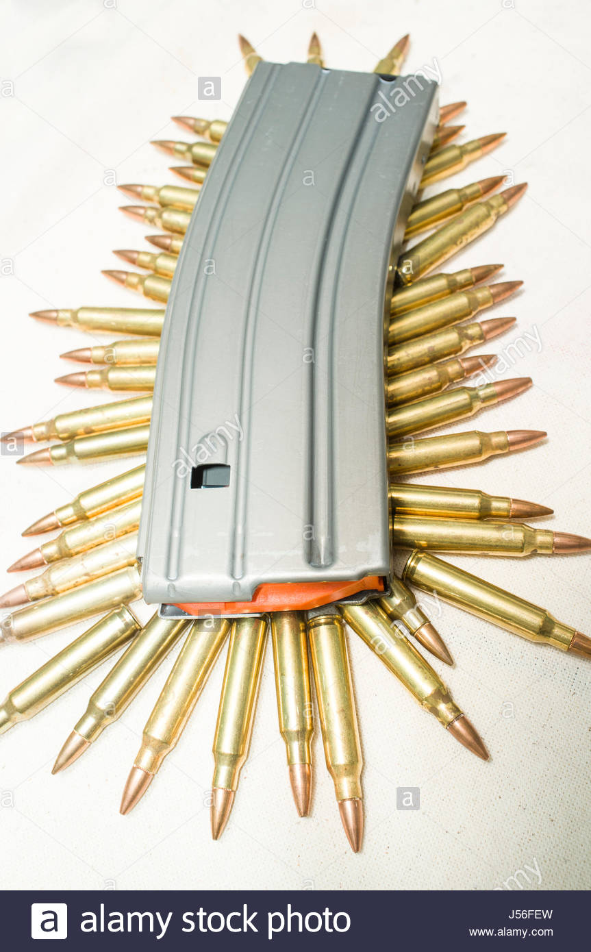 223 Caliber Rifle Magazine High Resolution Stock Photography and Images ...