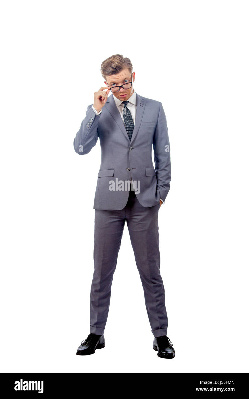 Young male student wearing glasses hi-res stock photography and images ...