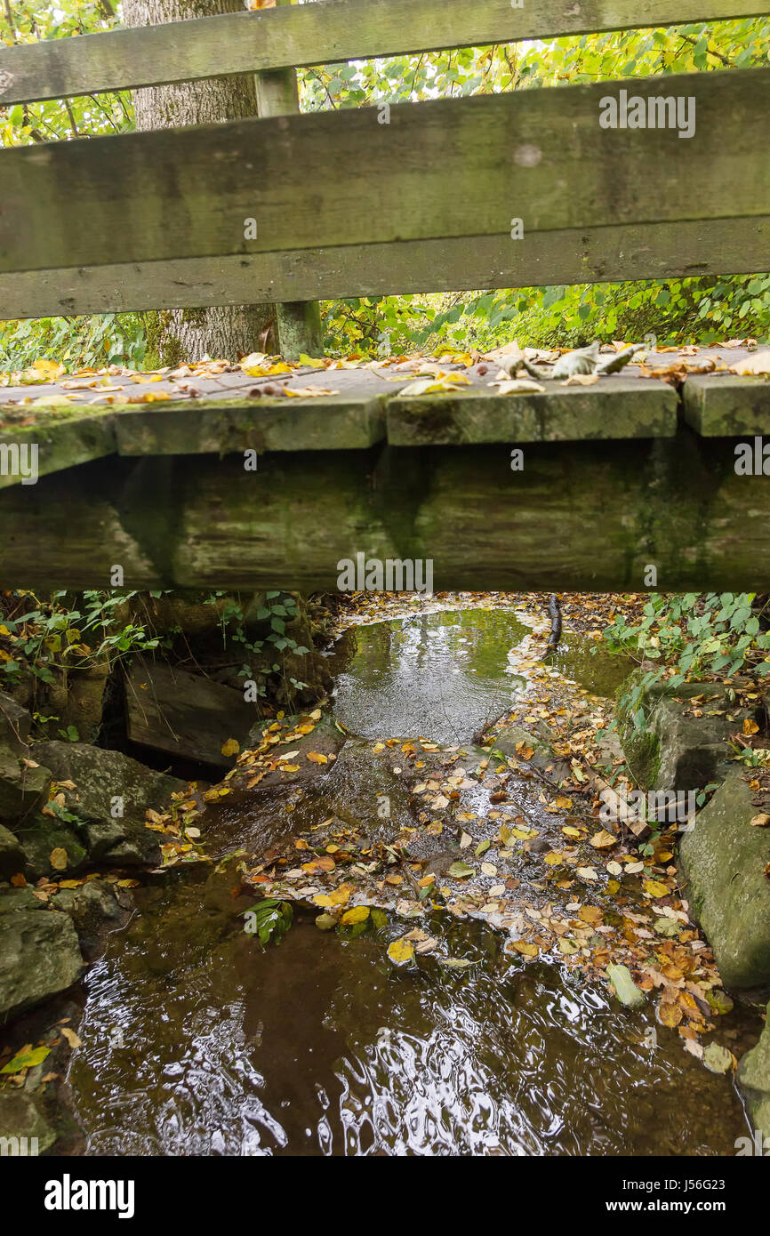 Stream flowing under bridge hi-res stock photography and images - Alamy