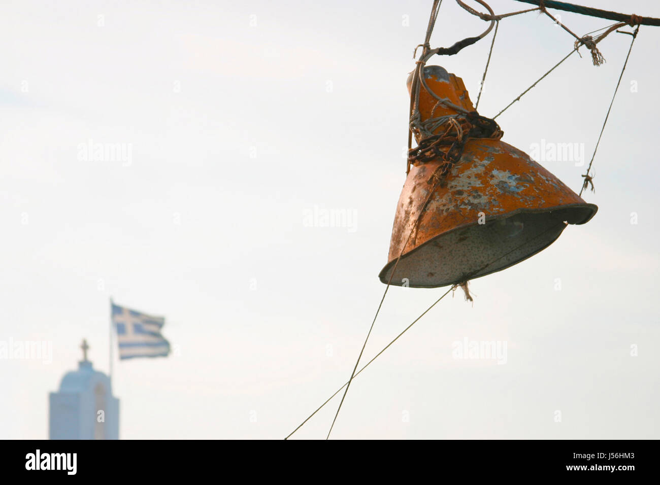 blue church greece blank european caucasian ailing flag bell shiner ...