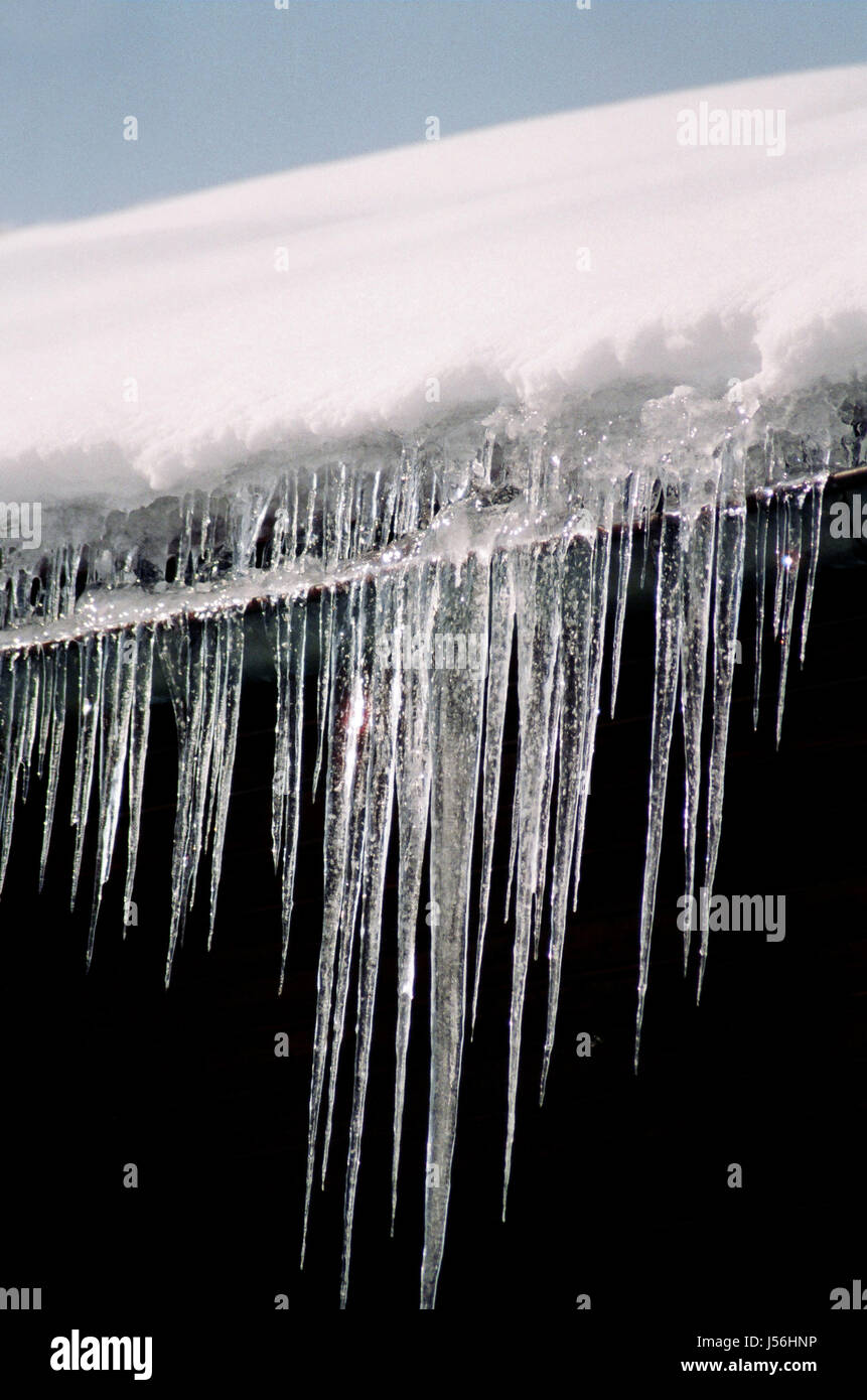 icicles in the sun Stock Photo - Alamy