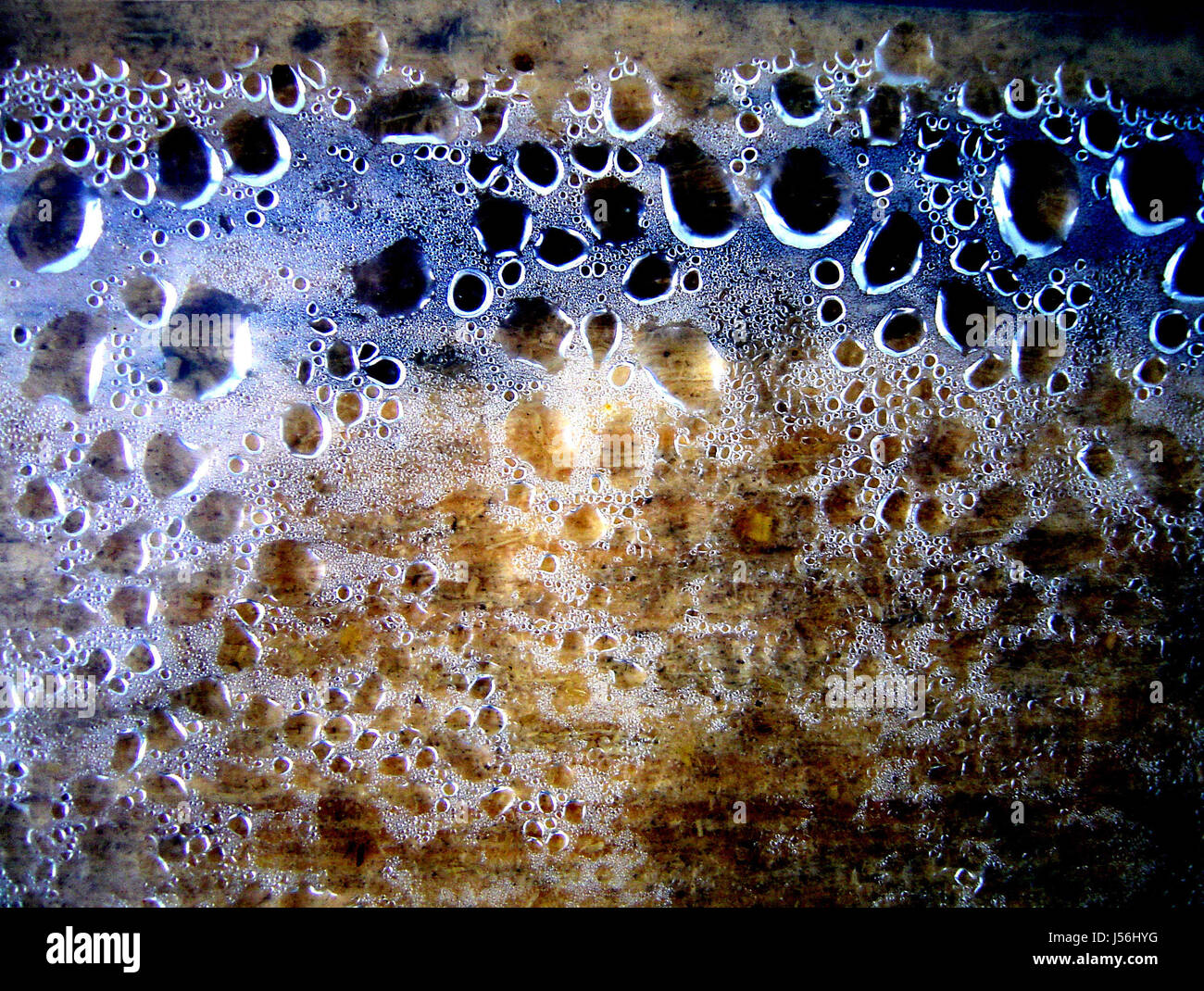 blue contrast structures foil structure water drop waterdrop water drop ...