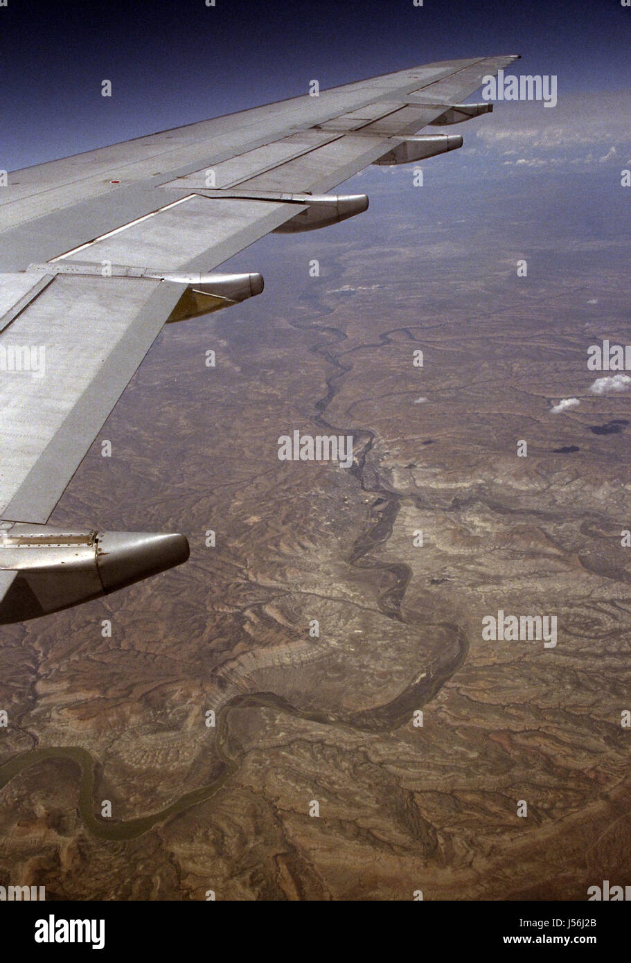 usa wing aerial photograph arizona aircraft aeroplane plane airplane ...