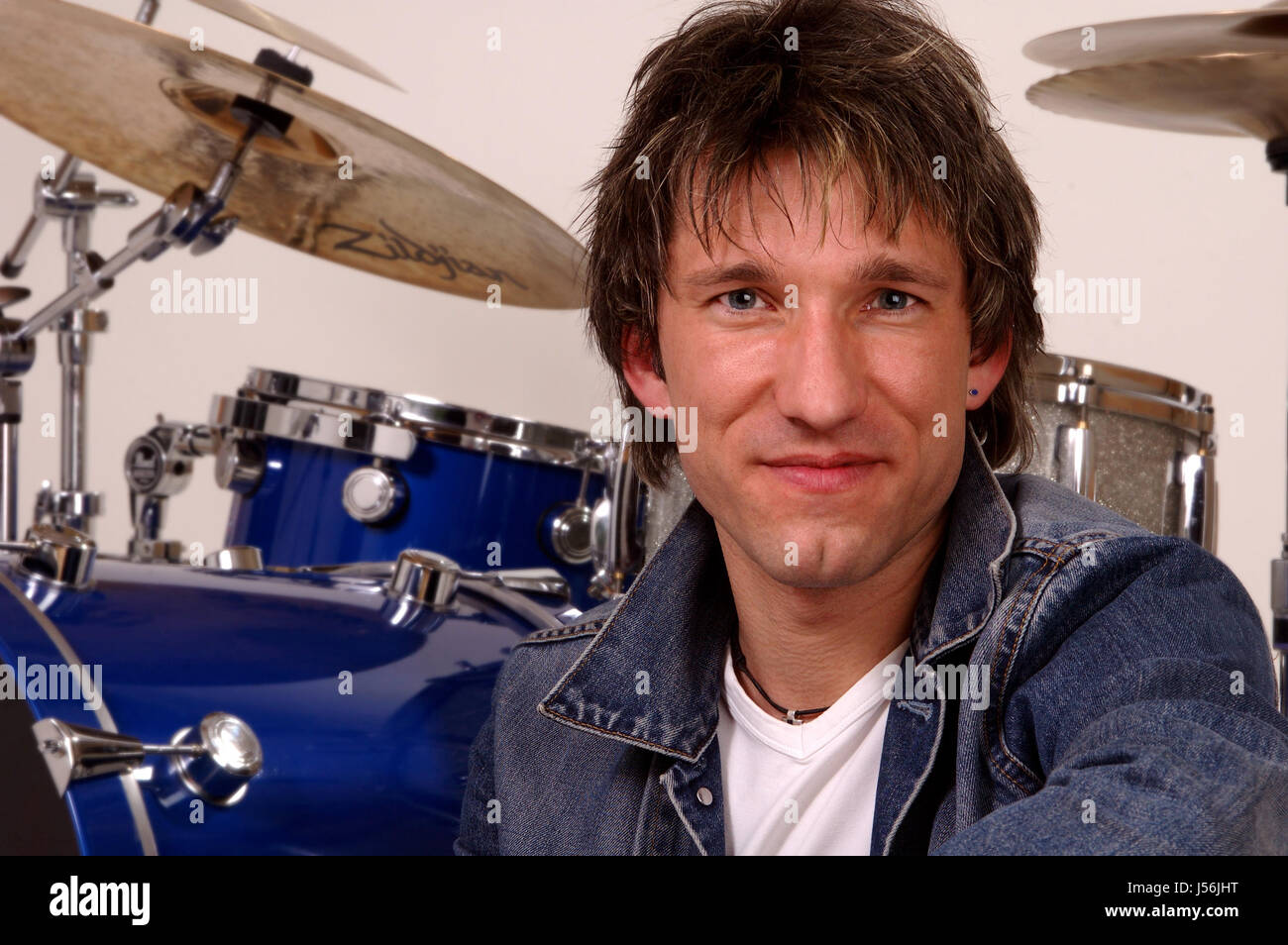 the drummer ii Stock Photo - Alamy