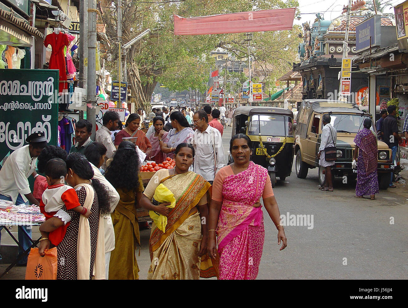 street scene in india Stock Photo - Alamy