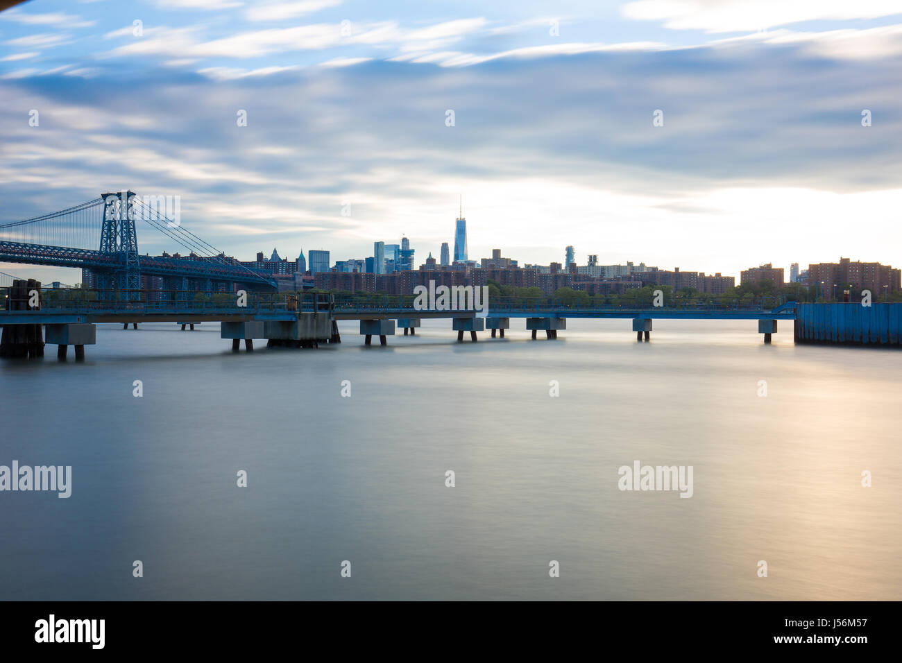 World Trade Center And Bridge Stock Photo - Alamy