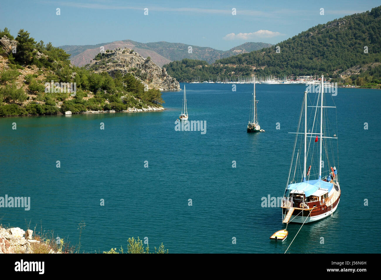 magic of bay Stock Photo - Alamy