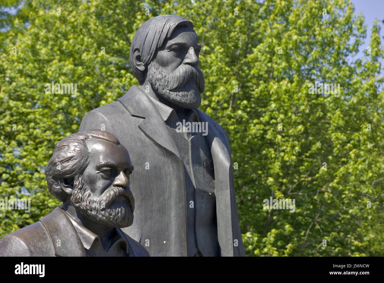 marx and engels Stock Photo - Alamy